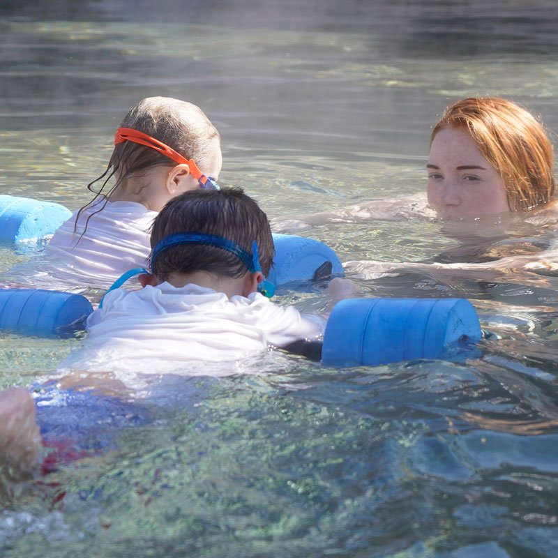Learning to Swim Through Experience • Old Town Hot Springs